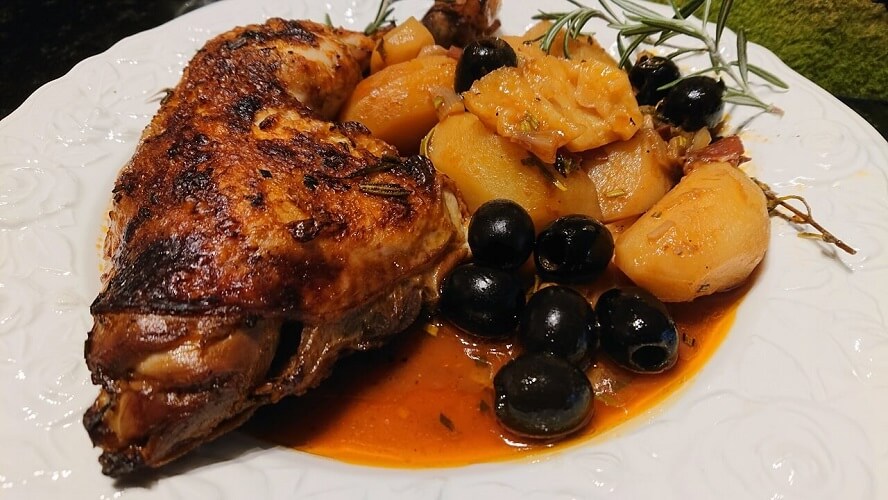 REZEPT Spanisches Olivenhähnchen | Historische Romane und Rezepte